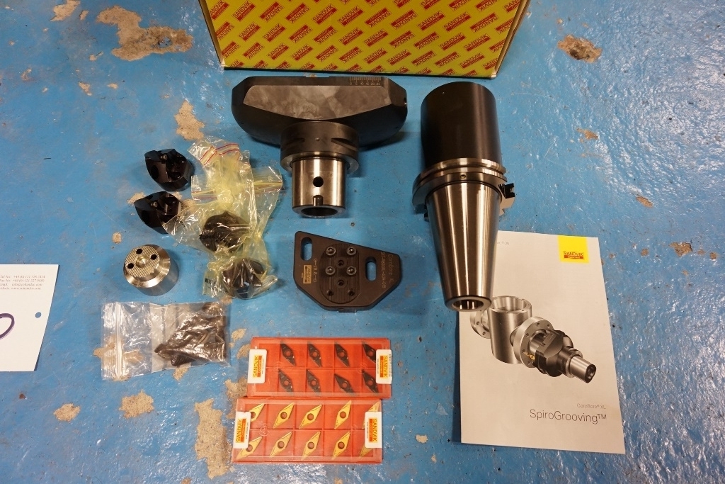 Spiro Grooving Tool Corebore XL CAT 50 Tooling