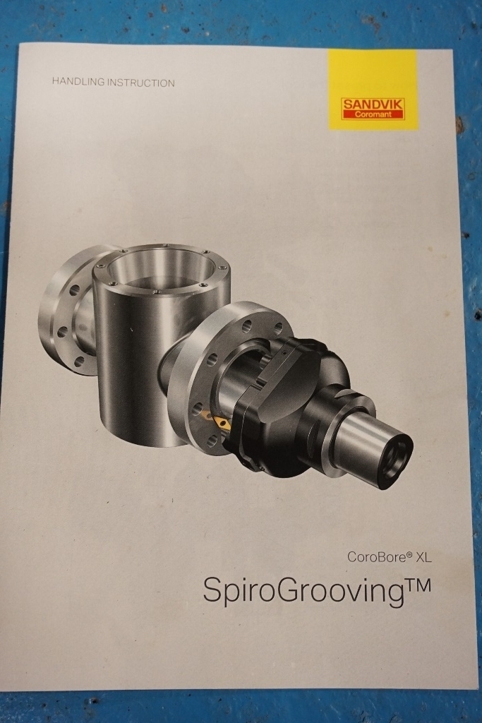 Spiro Grooving Tool Corebore XL CAT 50 Tooling