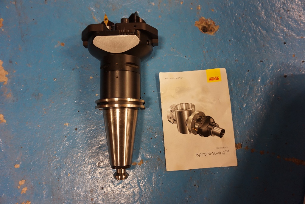 Spiro Grooving Tool Corebore XL CAT 50 Tooling