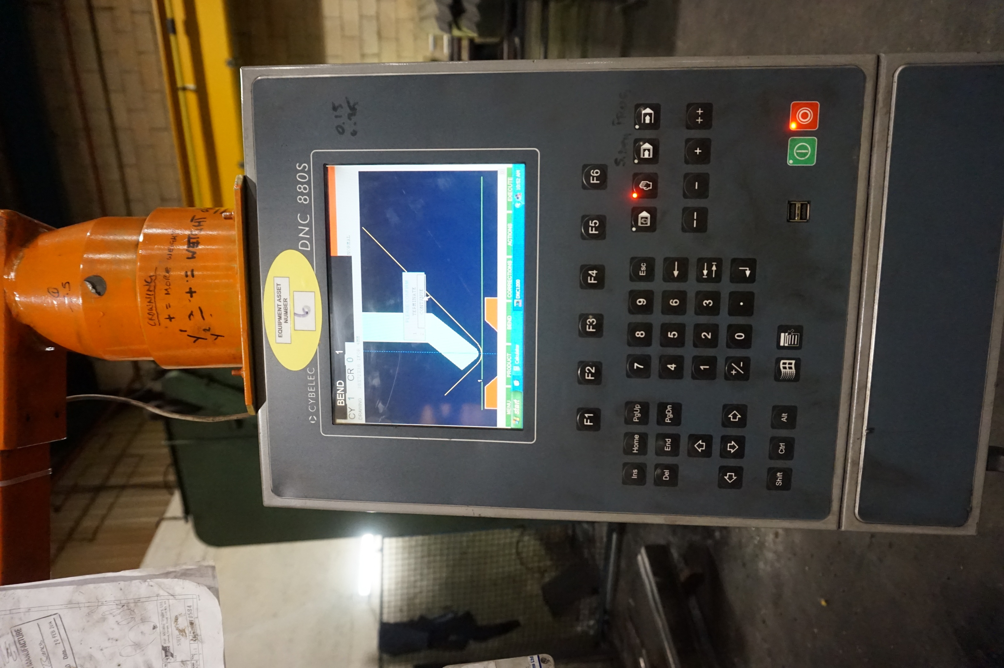 Edwards Pearson Model RT 300 x 4100 Press Brake