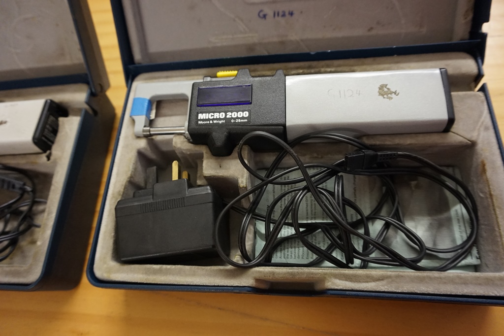 Moore & Wright Micro 2000 Electronic Micrometers