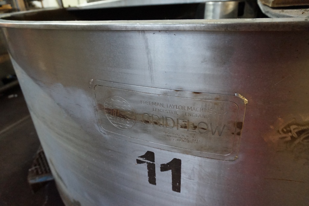 Freeman Taylor Gridflow 5,500 Litre Stainless Steel Side Paddle Washing ...