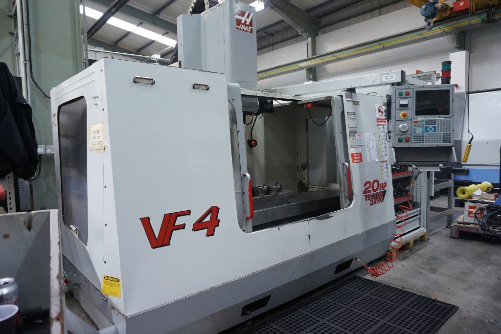 Haas VF 4 4 Axis Vertical Machining Centre