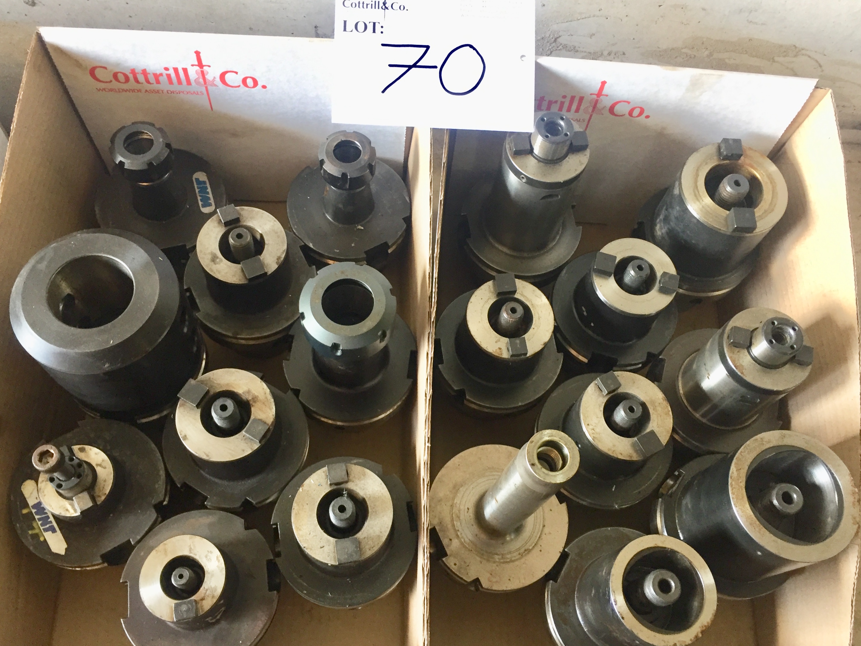 (18) x HSK100 Tool Holders