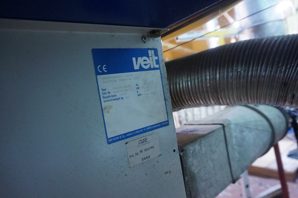 Veit '142210010' Vacuum Ironing table