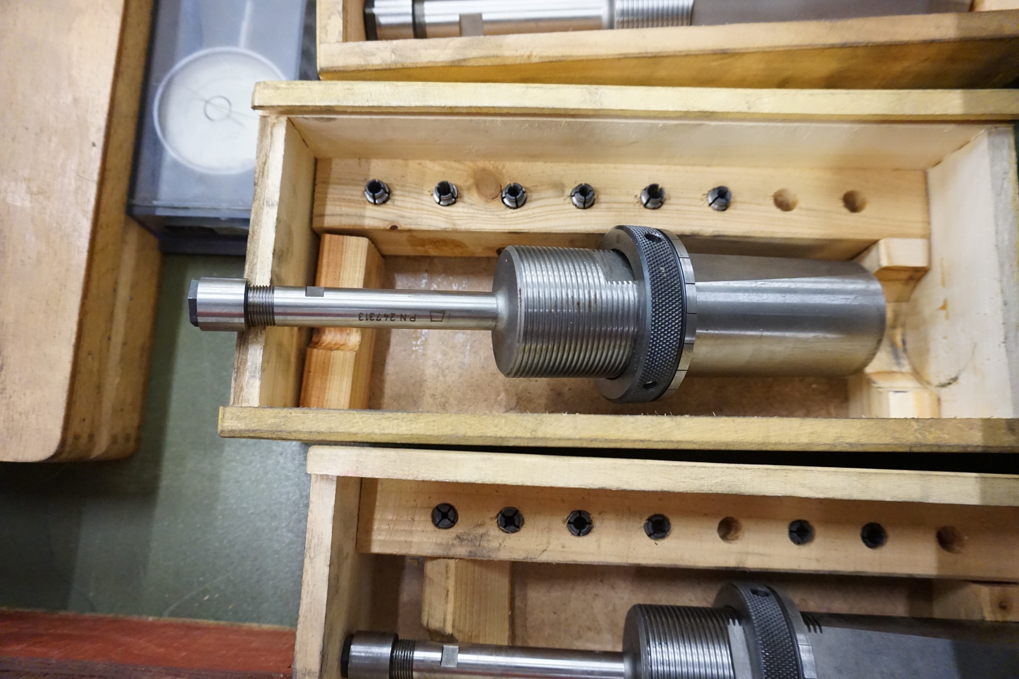 8 Drawer Cabinet with Qty Tooling & Collet Holders