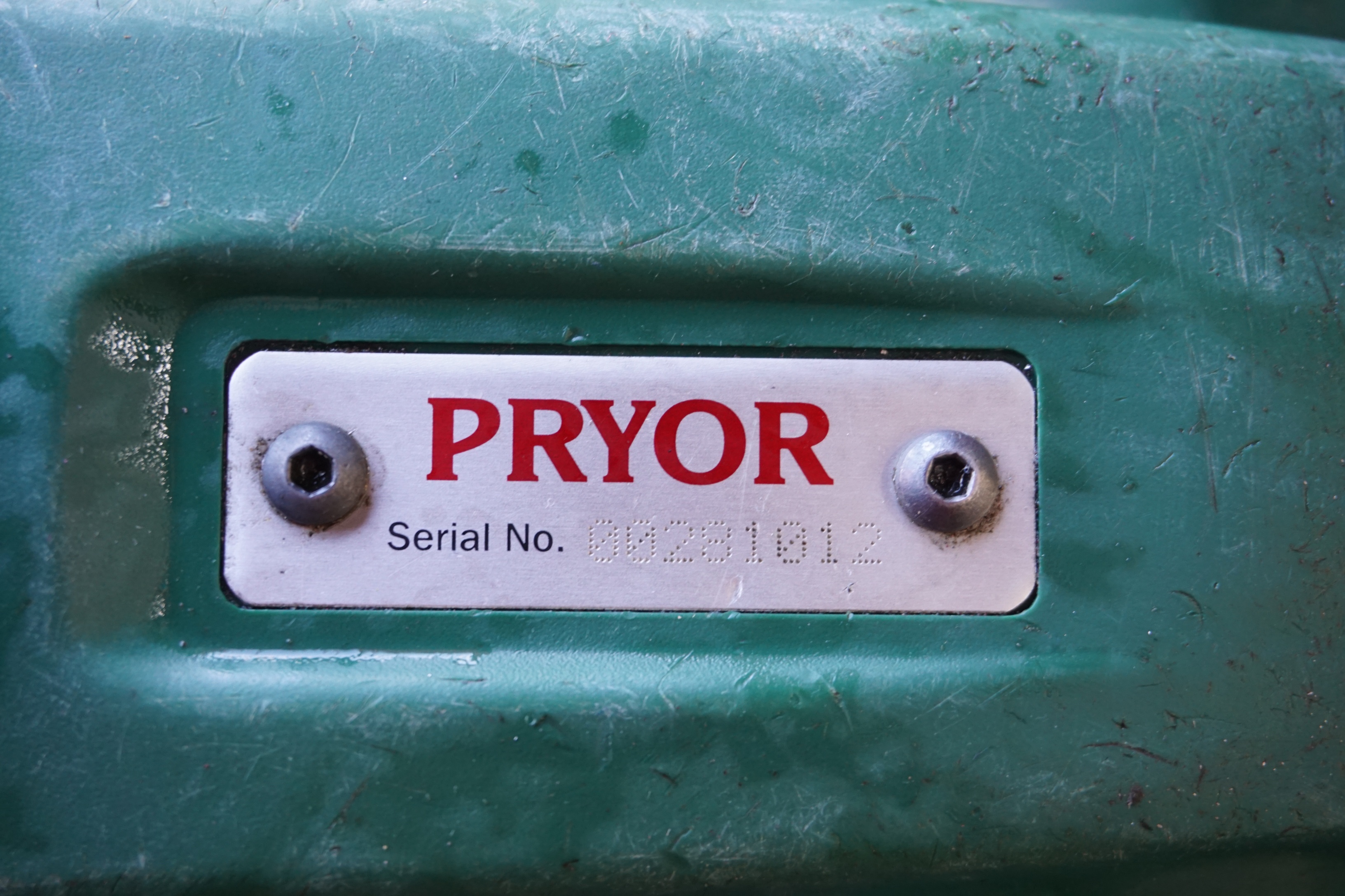 Pryor Marking Machine