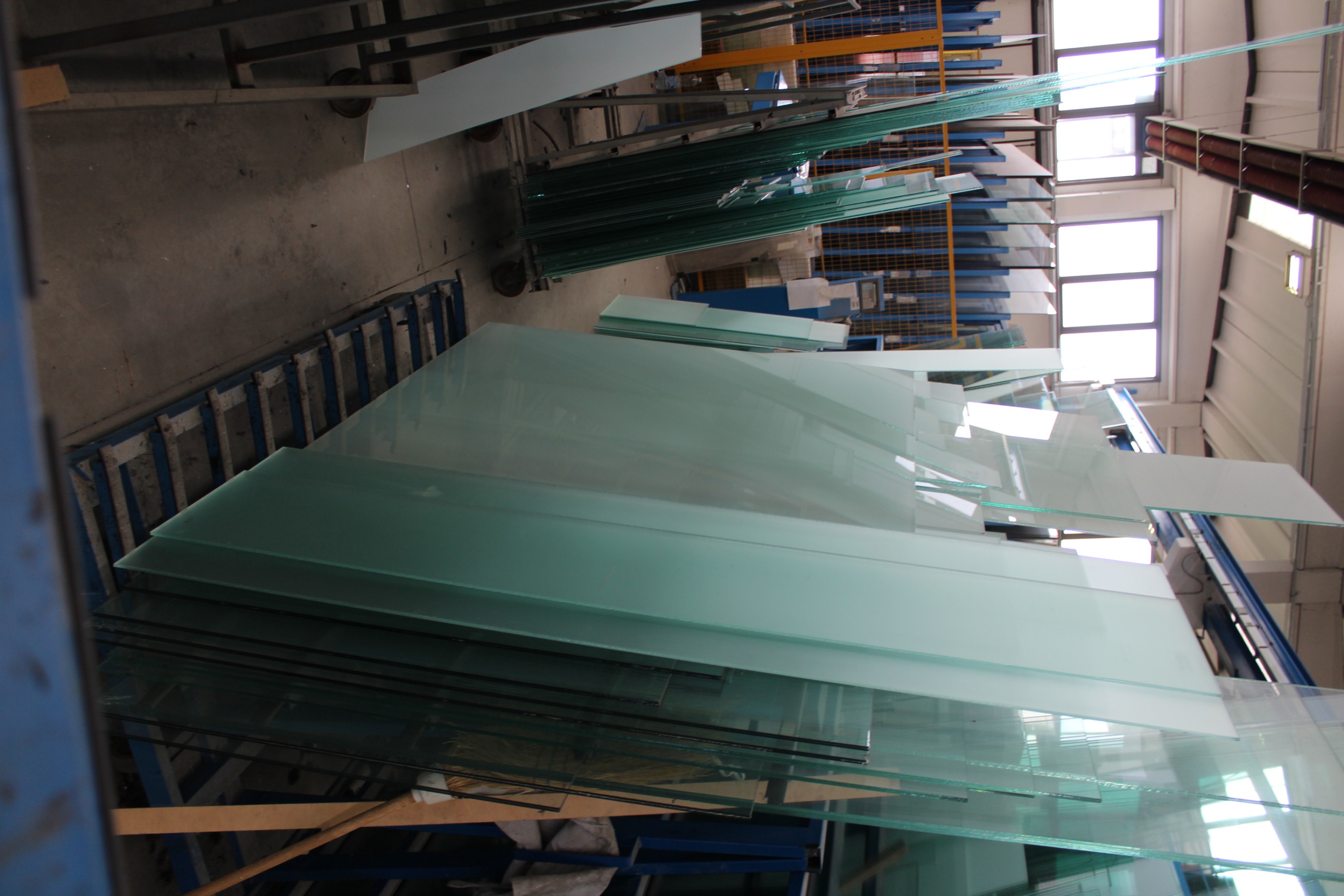 (7) x 1500 x 1800mm Steel Single Sided Portable Glass Transporters with ...