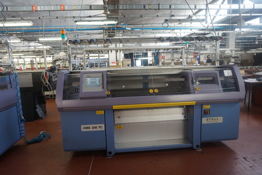 Stoll Model CMS 330 TC TYP Flat Knitting Machine