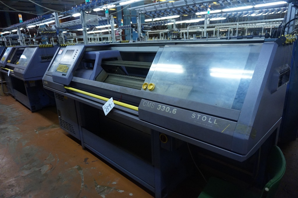 Stoll CMS 330-6 Type 509006095 Flat Bed Knitting Machine