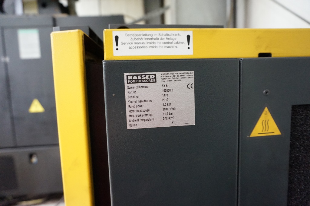 Kaeser SX6 Sigma HPC Compressor