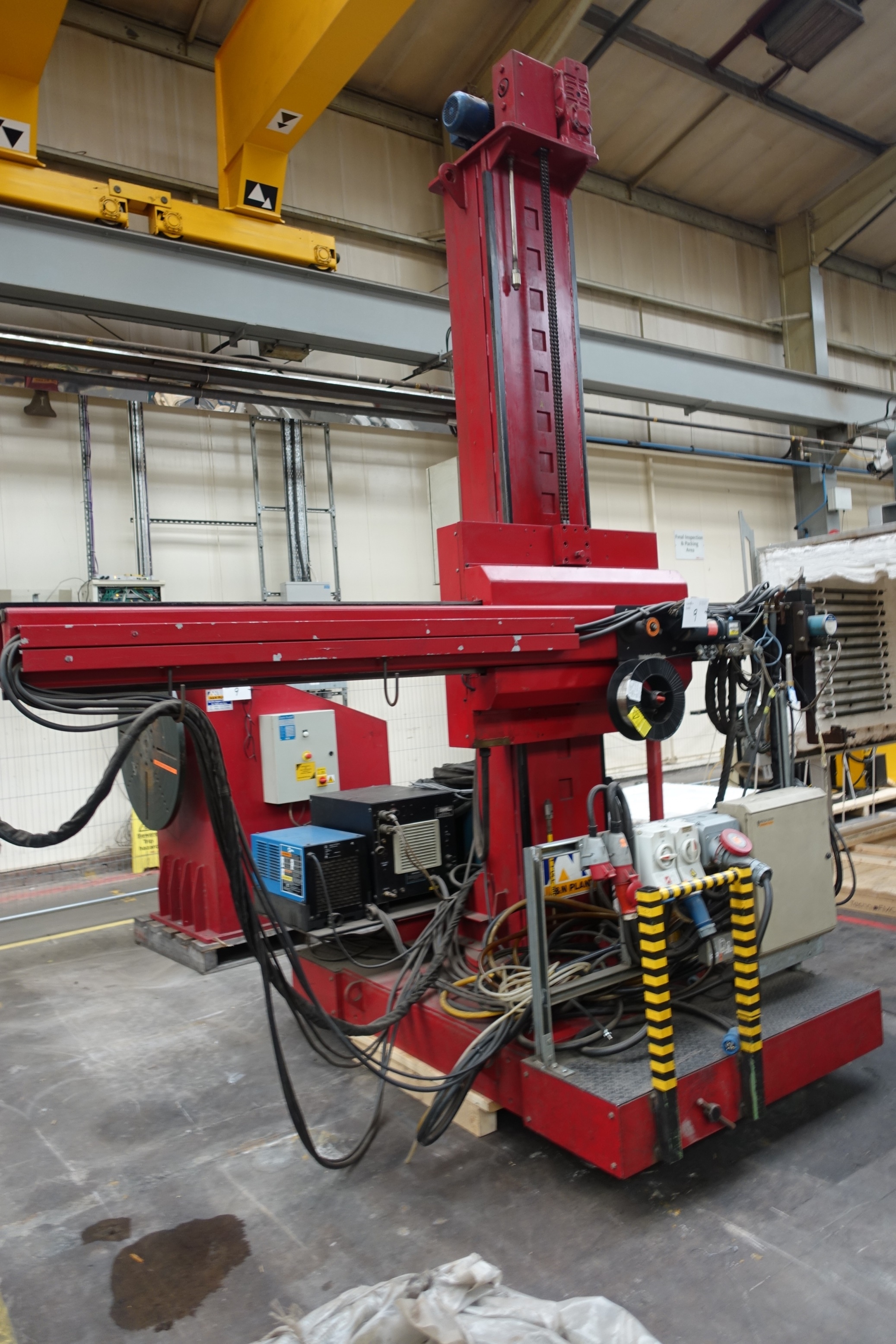 A & N Plant – Jetline Engineering Hot Wire Tig Pipe Welding System.