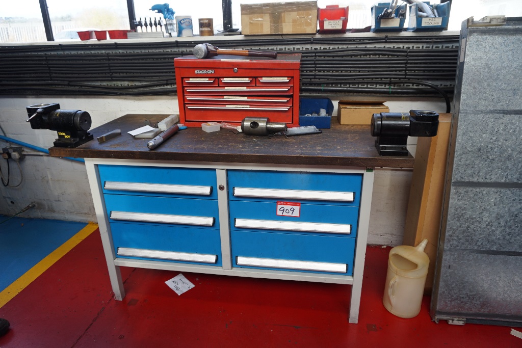 Bott 6-Drawer Workbench with (2) Toolsetters