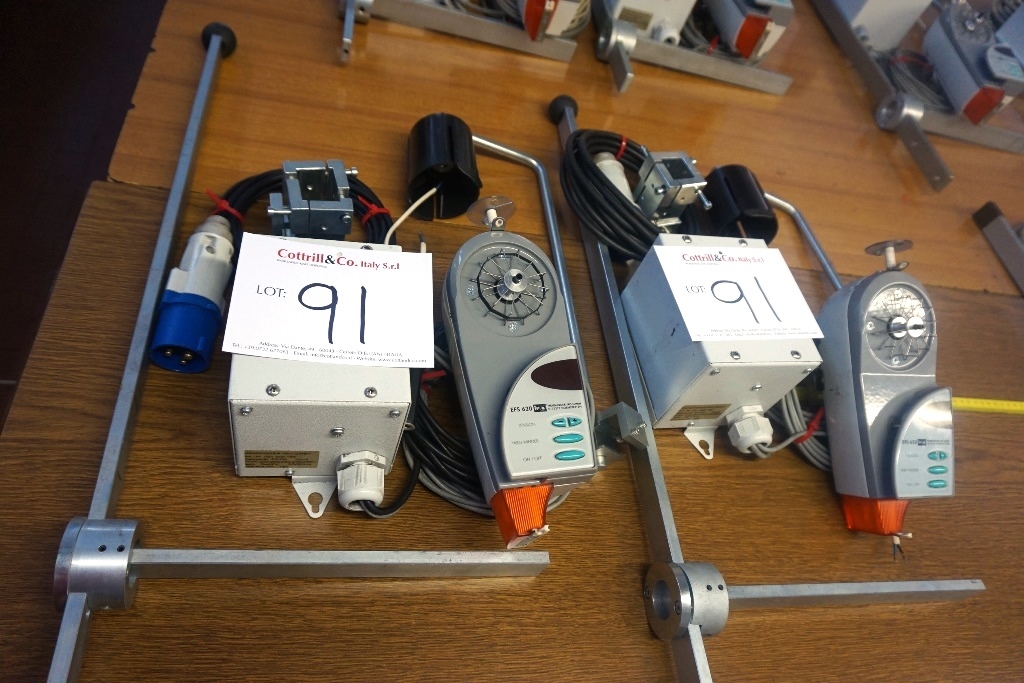 (2) Model EFS 620 Elastic Yarn Feeders