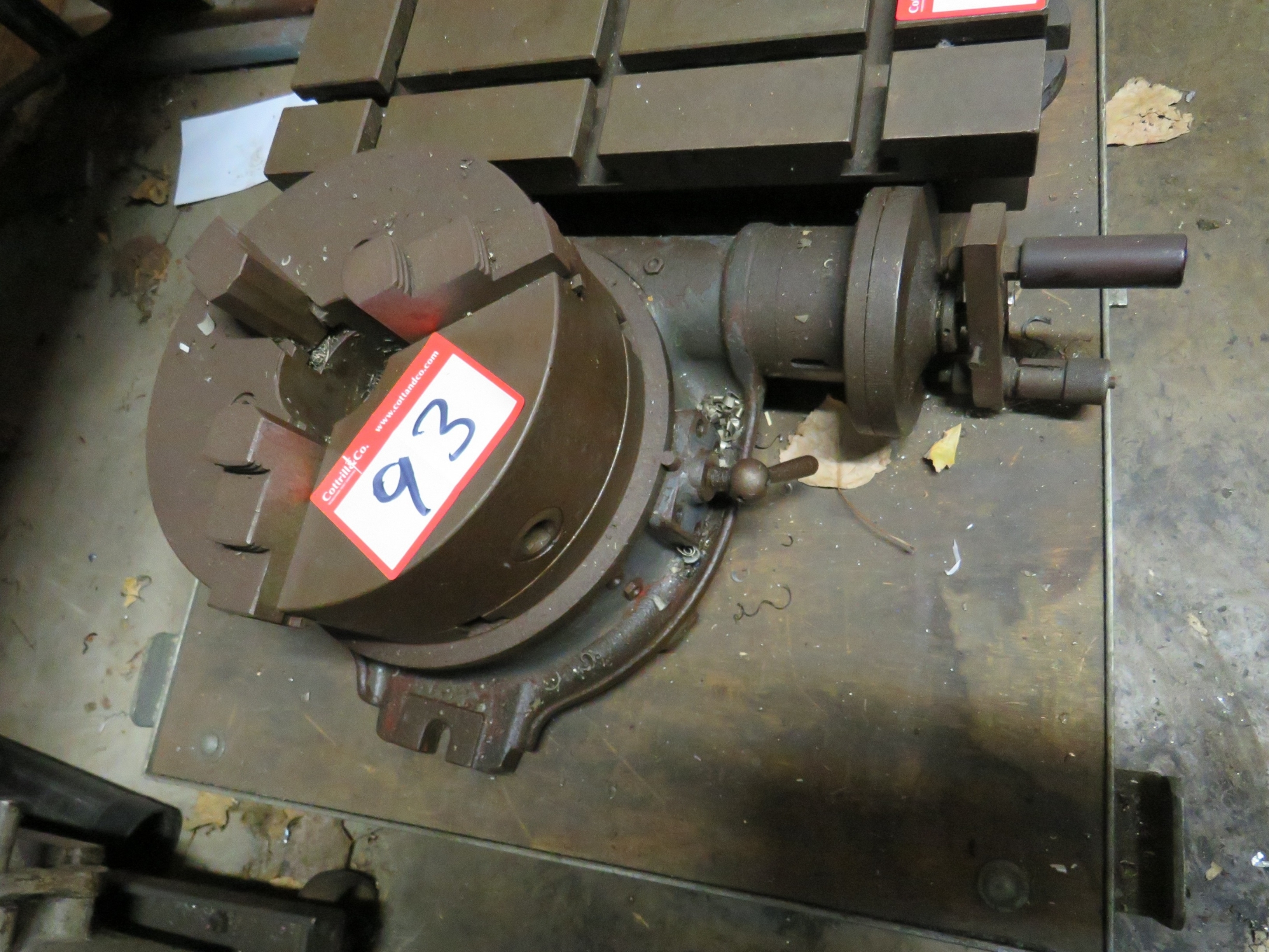 10” Rotary Table with 3 Jaw Chuck
