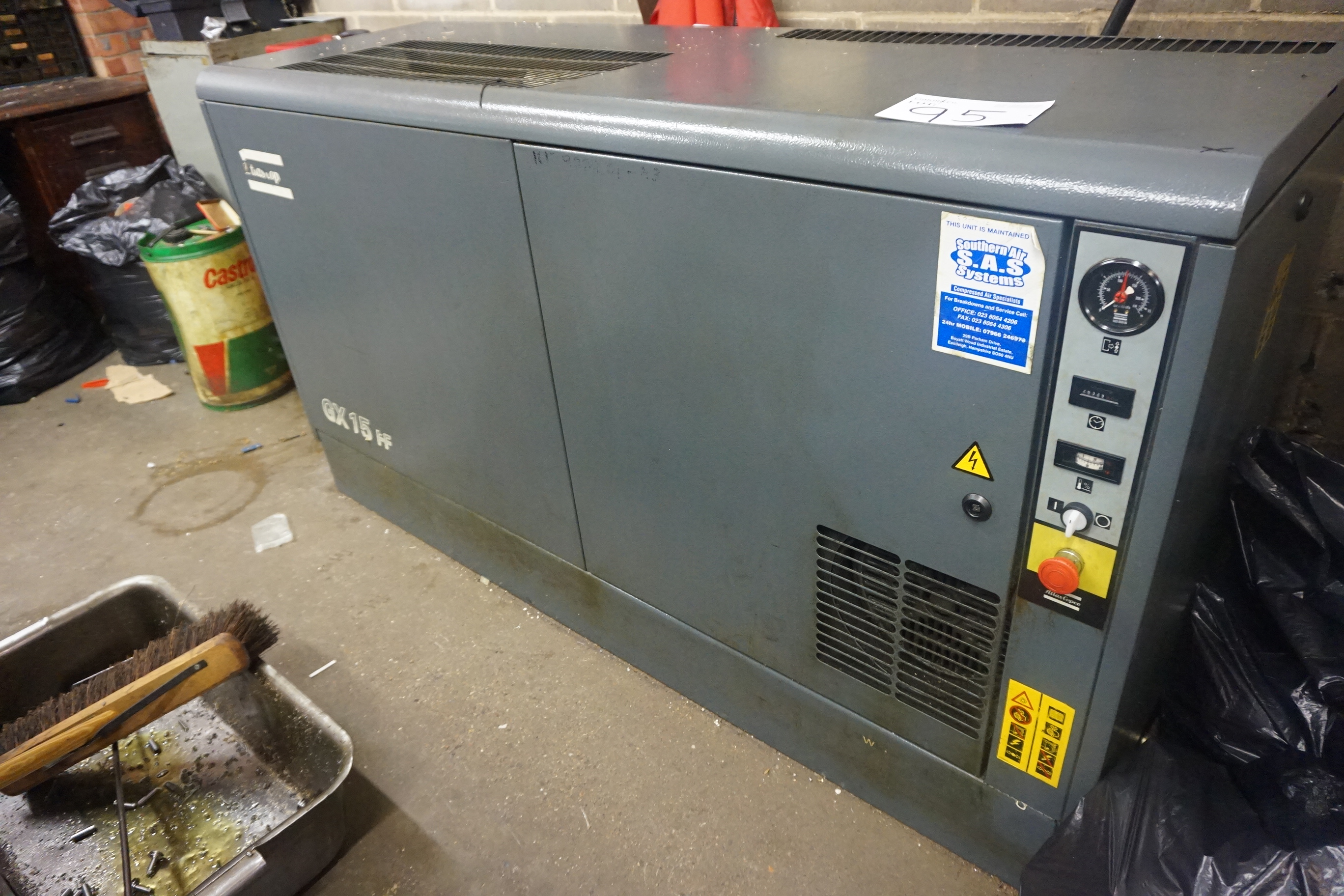 Atlas Copco GX15FF Rotary Screw Compressor