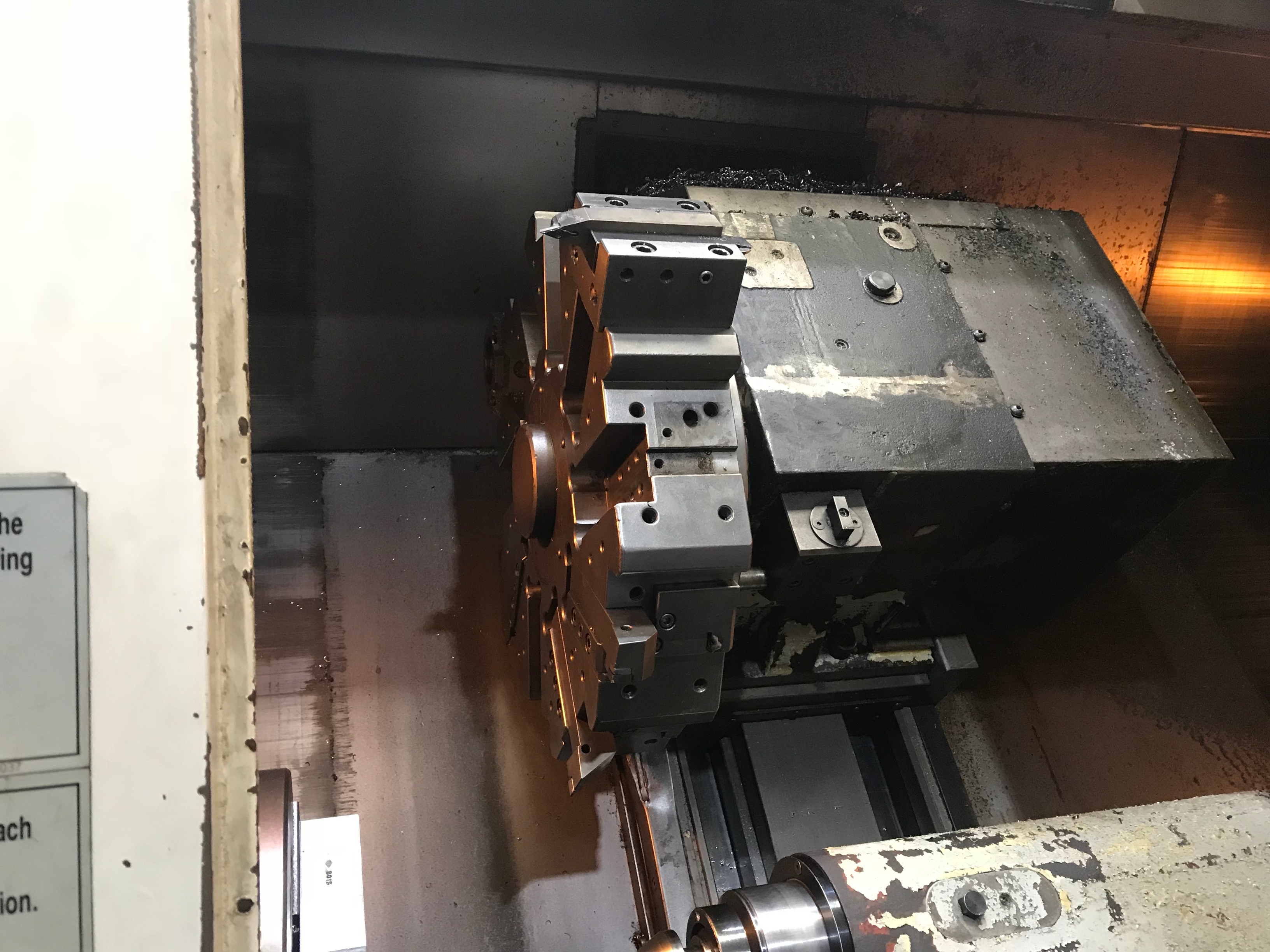 Victor V-Turn 36 CNC Lathe with Fanuc OTC Control
