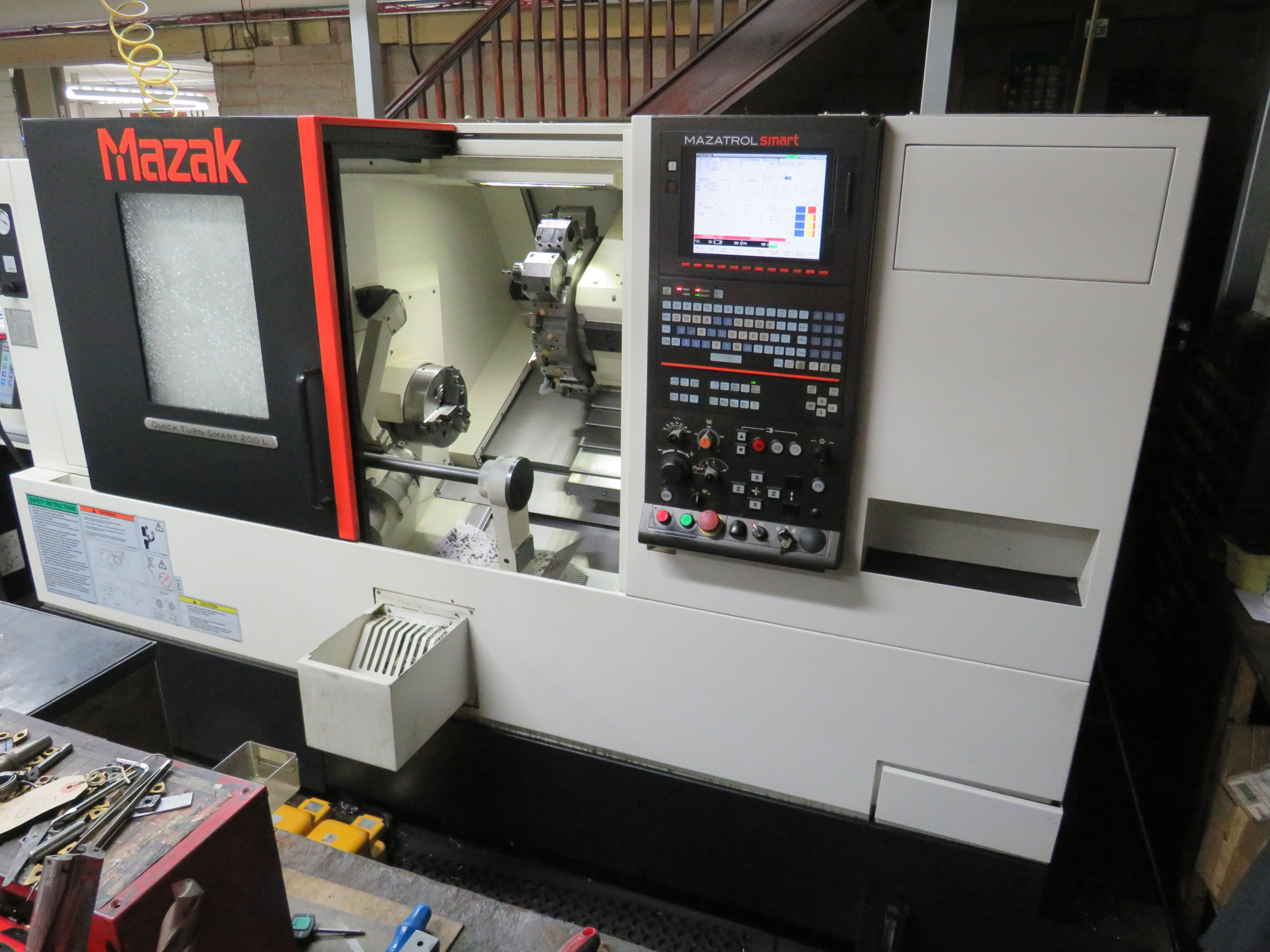 Mazak Quickturn Smart 200L CNC Lathe