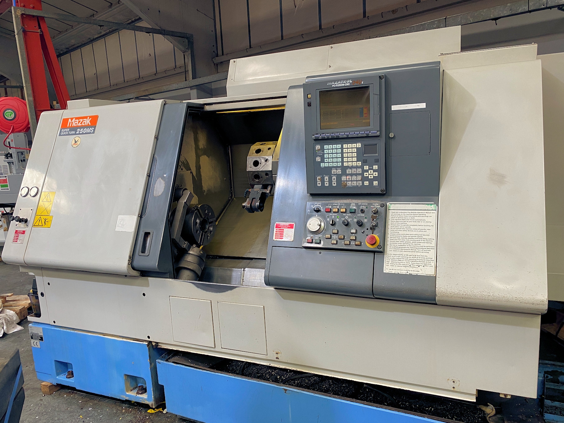 Mazak Super Quickturn 250MS Live Milling & Sub Spindle CNC Lathe