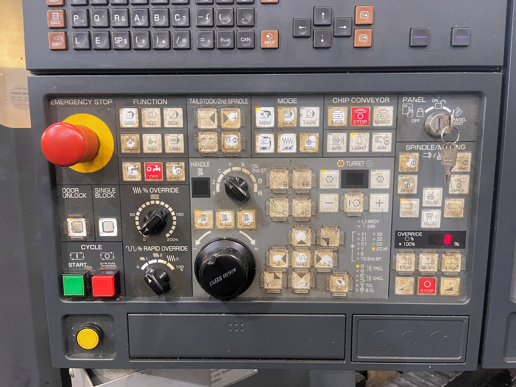 Mori Seiki MT2000A1SZ Multi Axis CNC Lathe (2005)