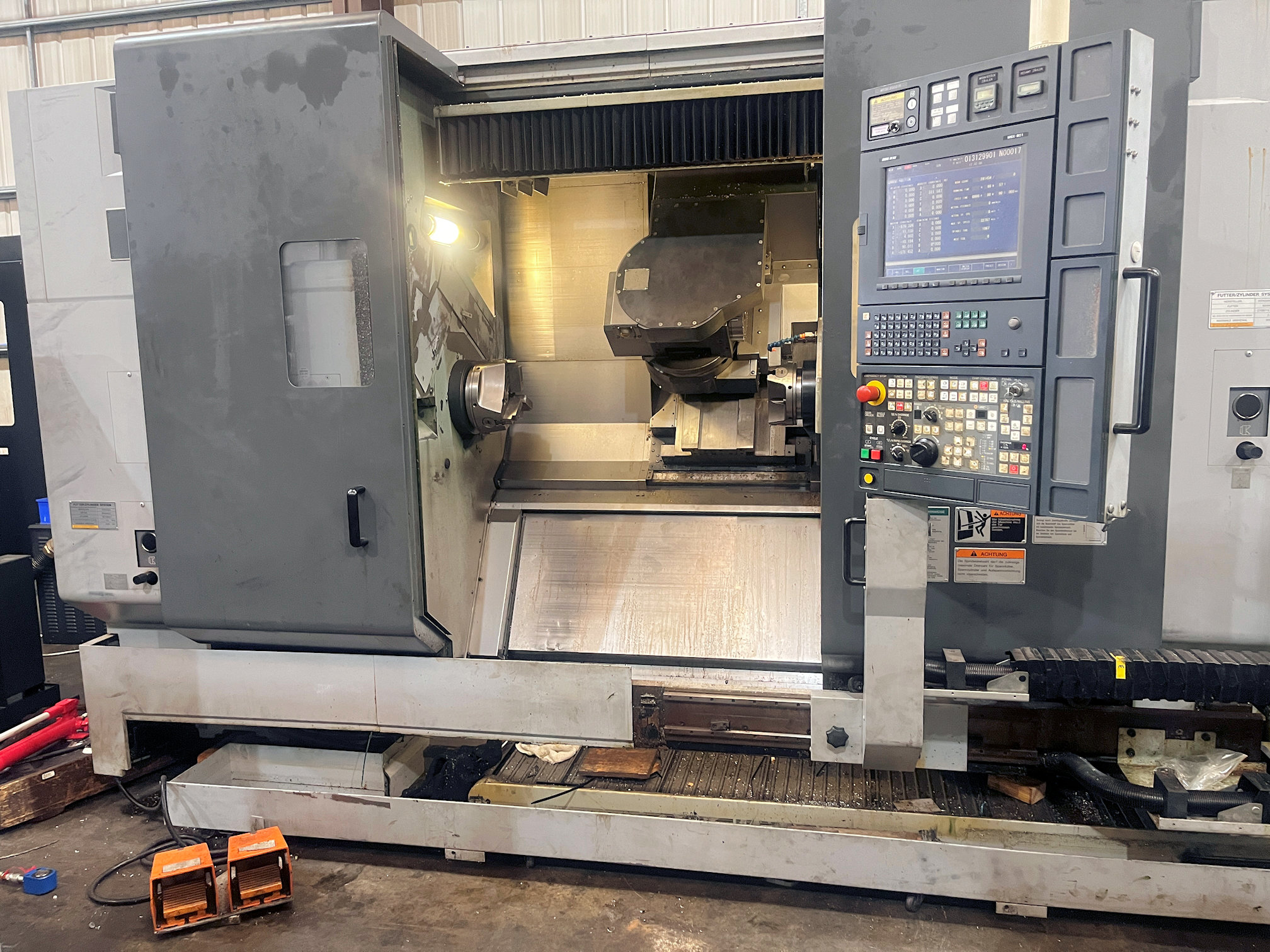 Mori Seiki MT2000A1SZ Multi Axis CNC Lathe (2005)