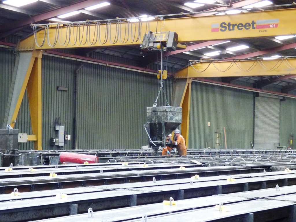 Street Single Girder Portal Frame Crane System