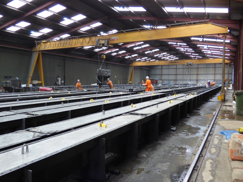 Street Single Girder Portal Frame Crane System