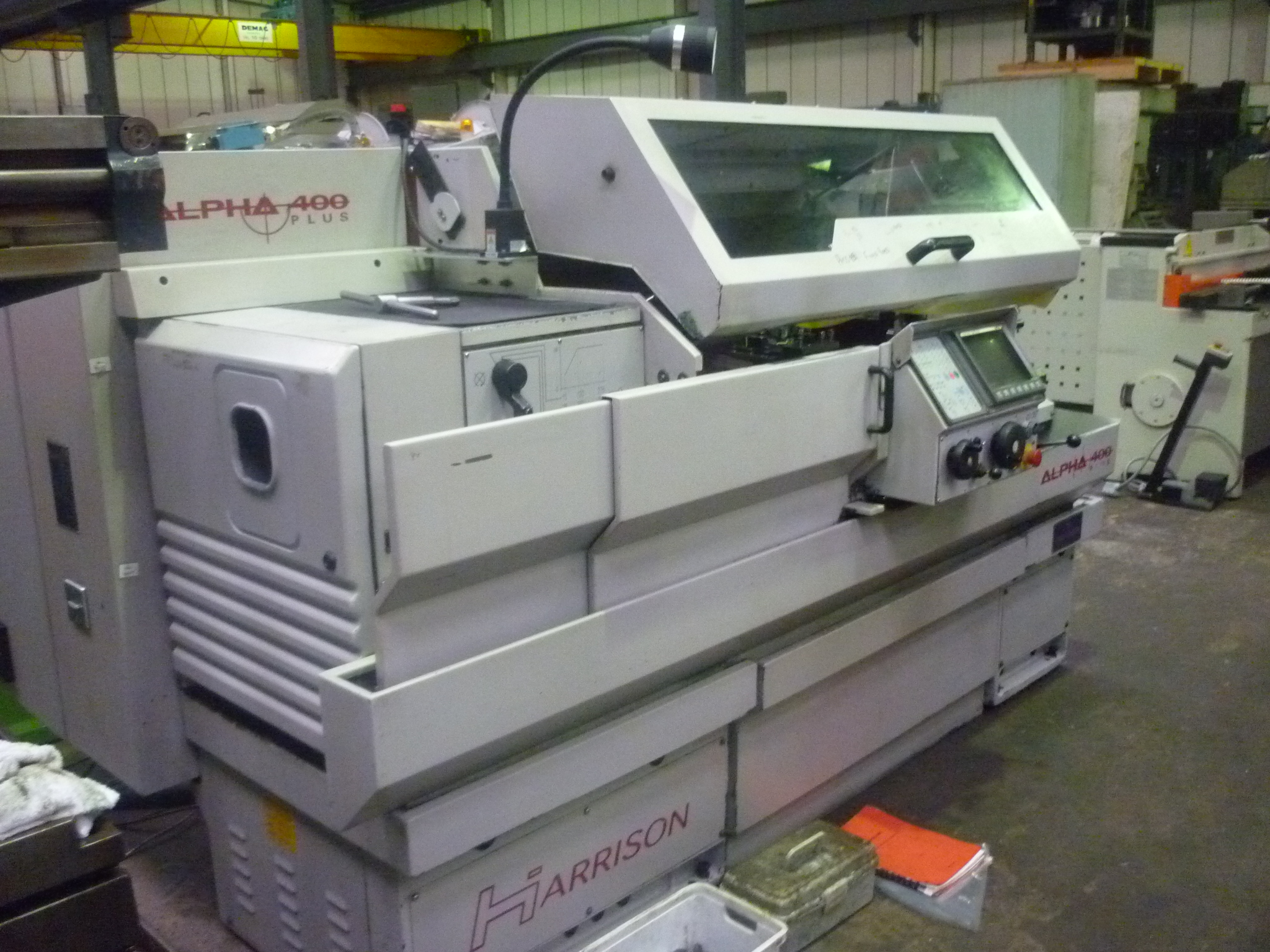 Harrison Alpha 400 Plus CNC Teach Lathe
