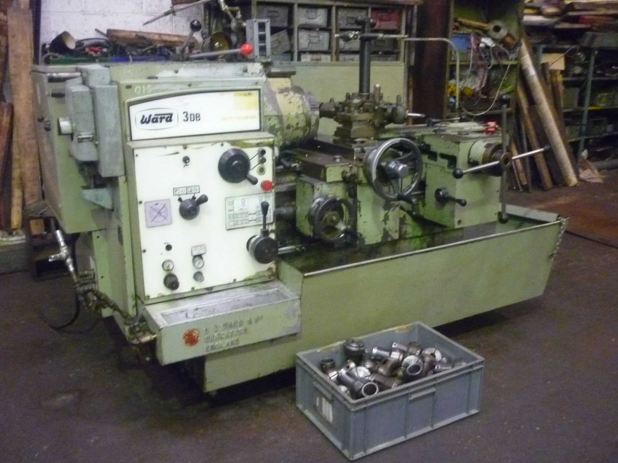 Ward 3DB Capstan Lathe with Collets