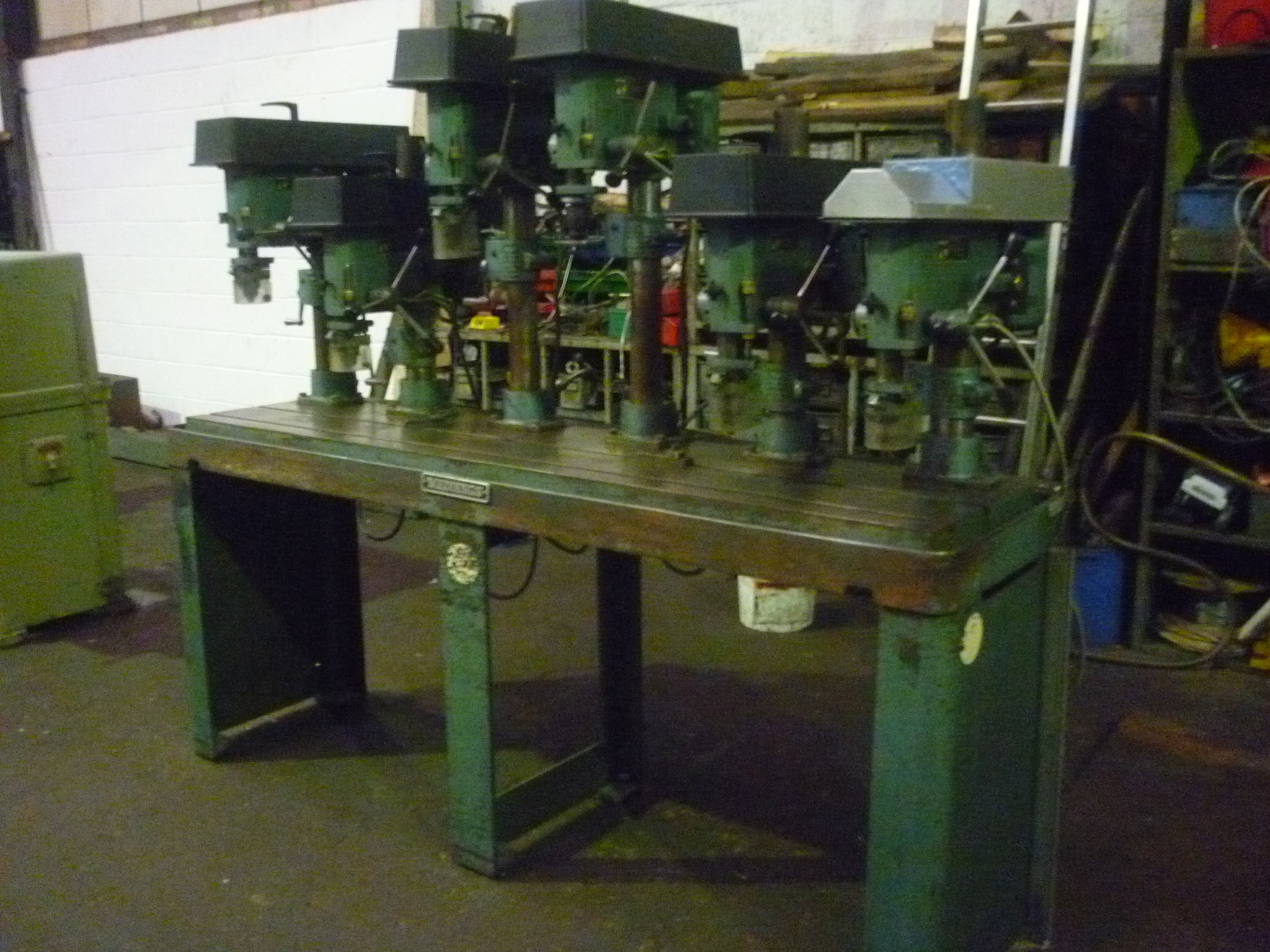 Meddings 6-Spindle Bench Drills