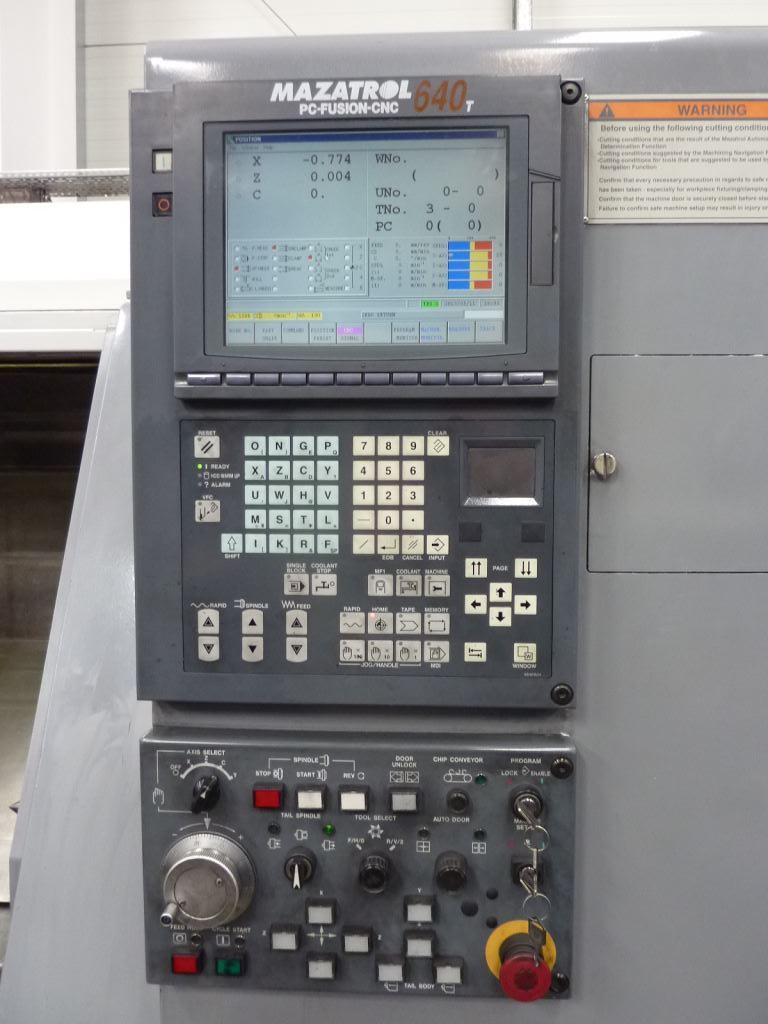 Mazak Super QuickTurn 250M 3-axis Turning Centre with Mazatrol PC ...