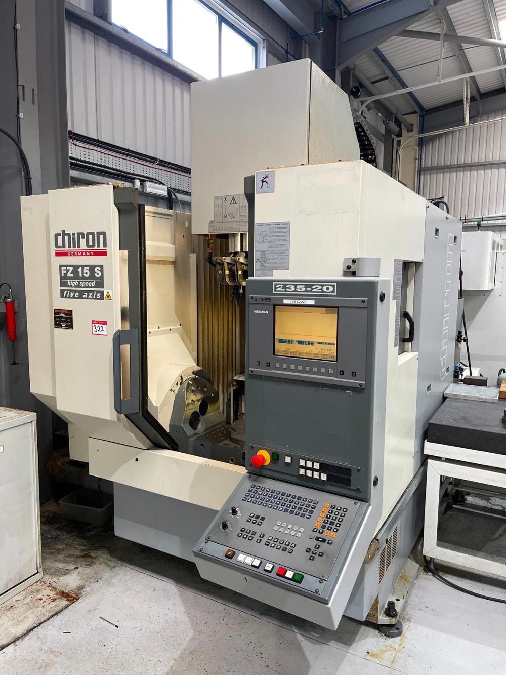 Chiron FZ15S 5 Axis Vertical Machining Centre