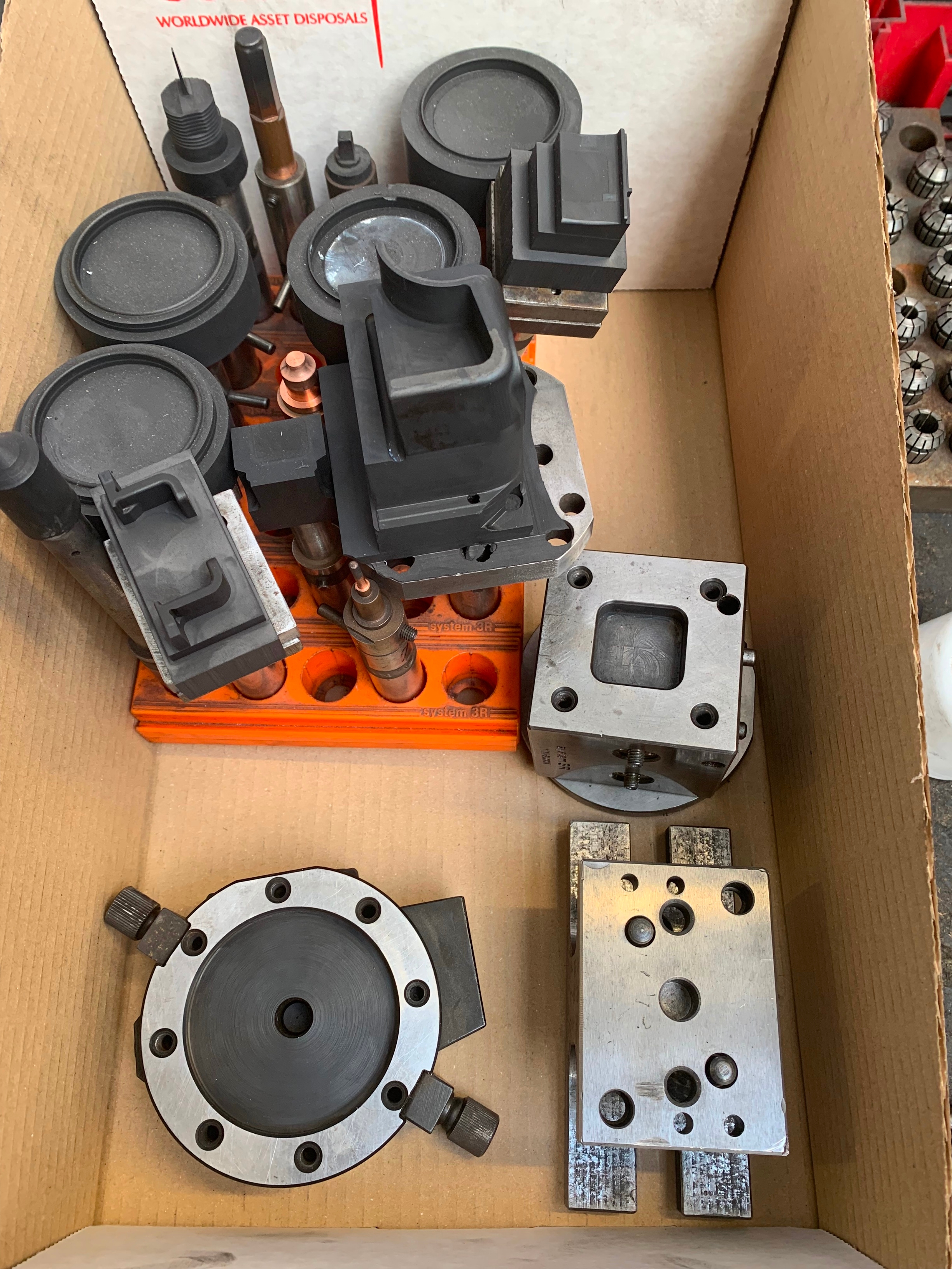 Qty of System 3R Tooling and Cabinet