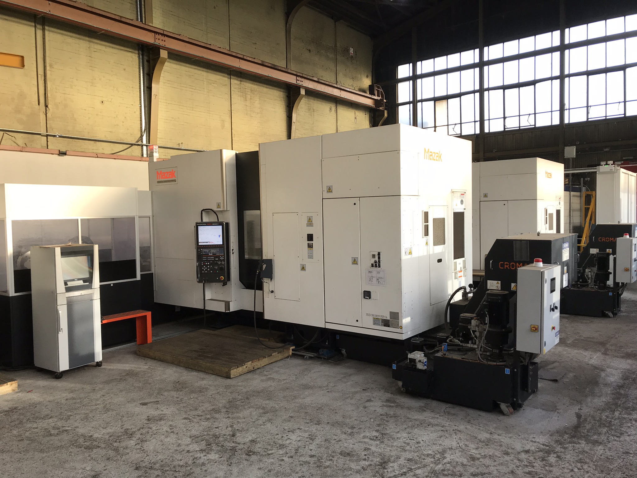 (2) Mazak HCN6000-II CNC Horizontal Machining Centres with Mazak ...