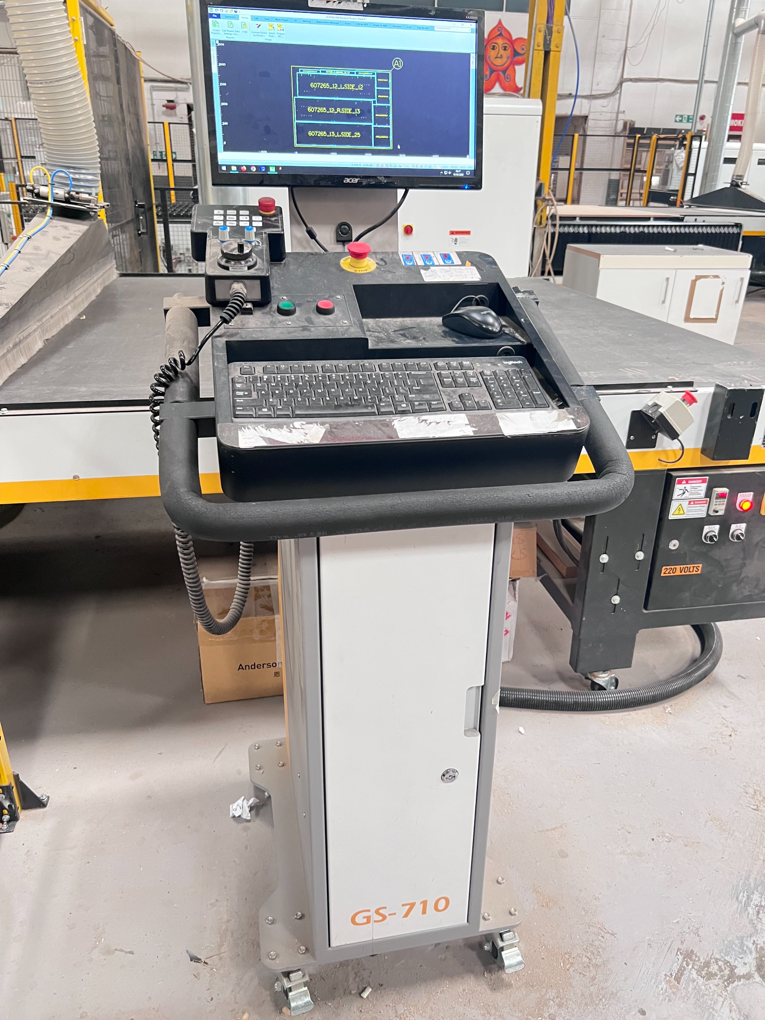 Anderson IND RW Machines GS-710 Linear Drive CNC Routing and Drilling ...