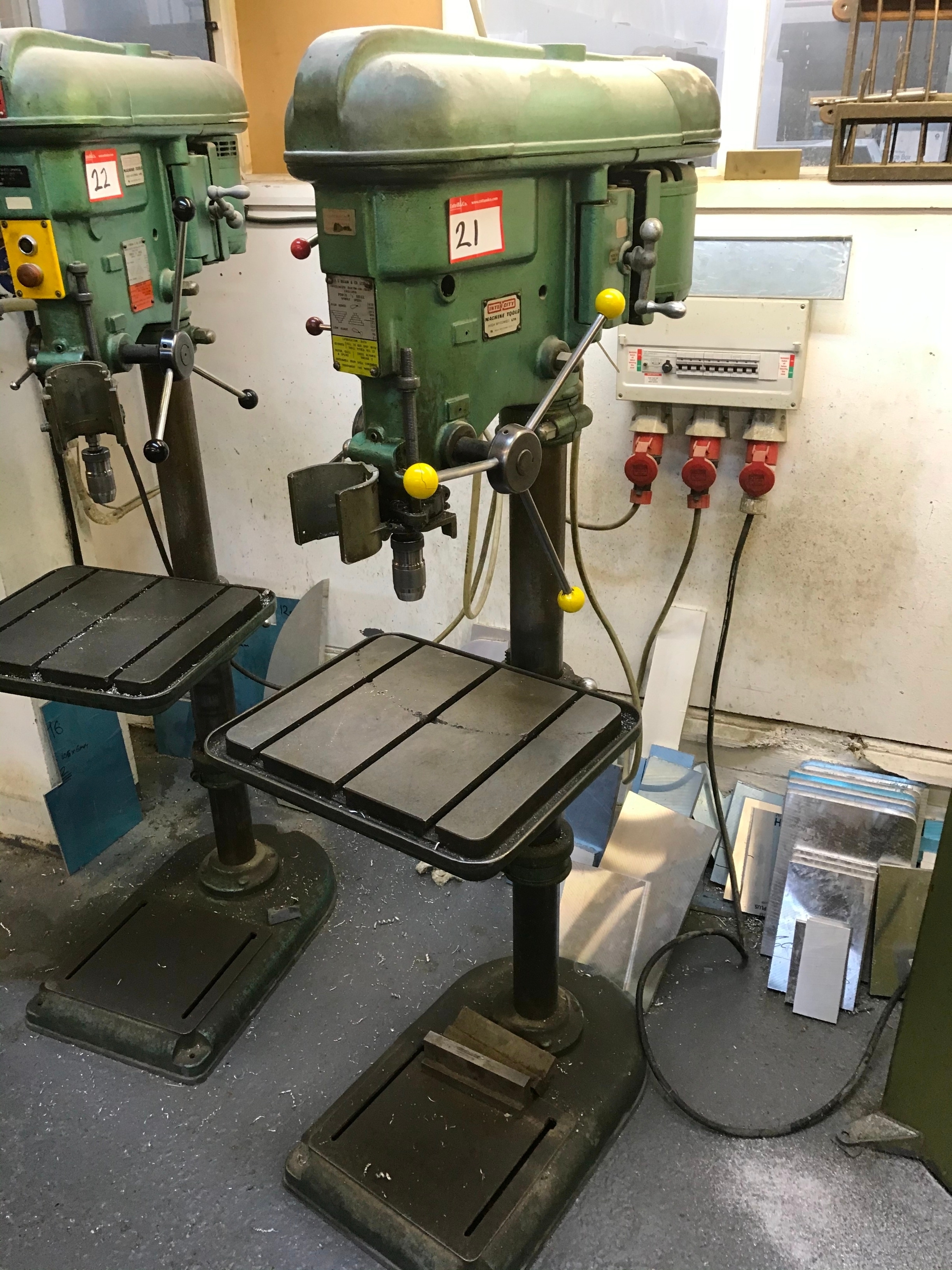 Fobco 10 Eight Pedestal Drill