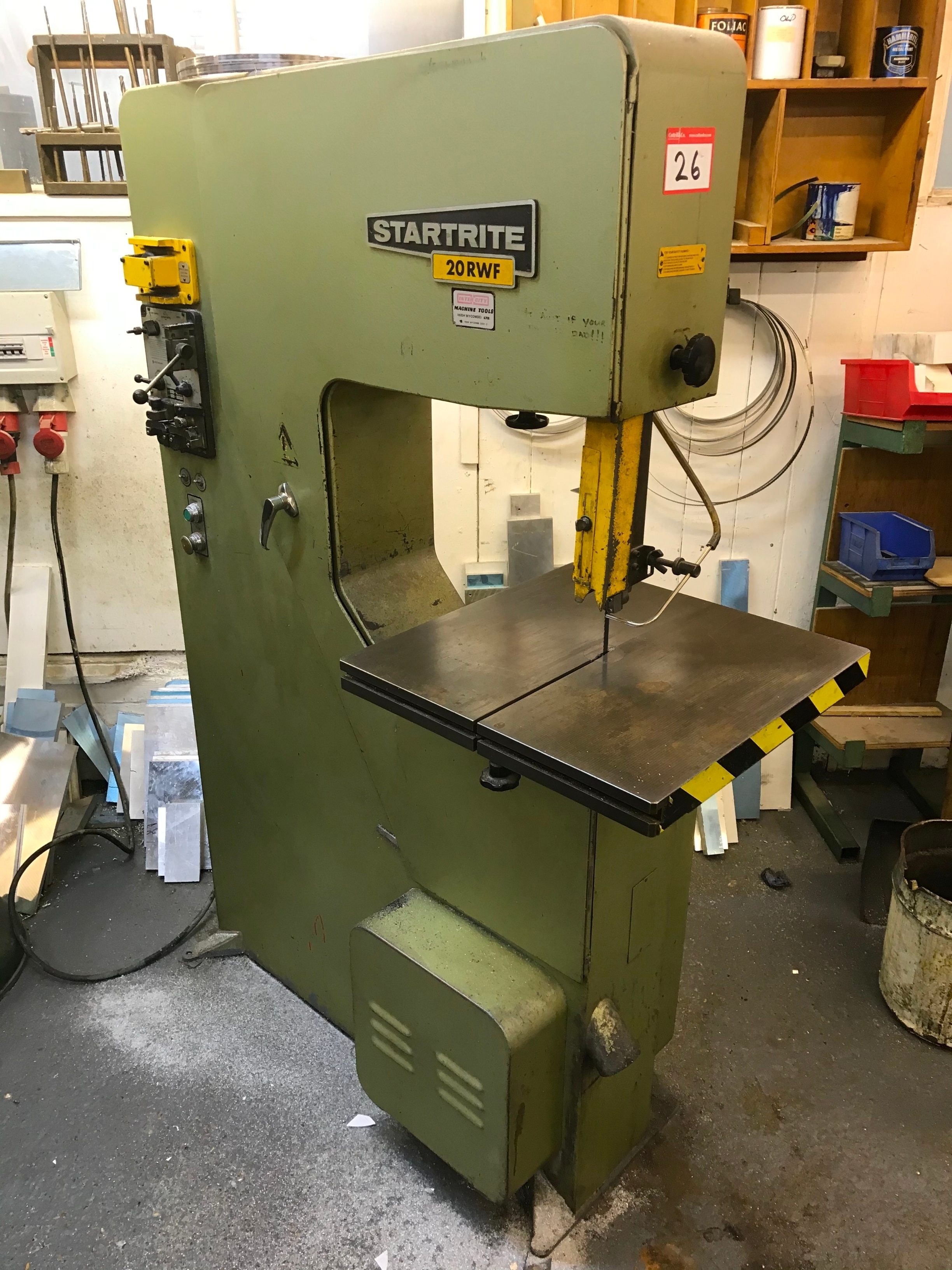 Startrite 20RWF Vertical Bandsaw