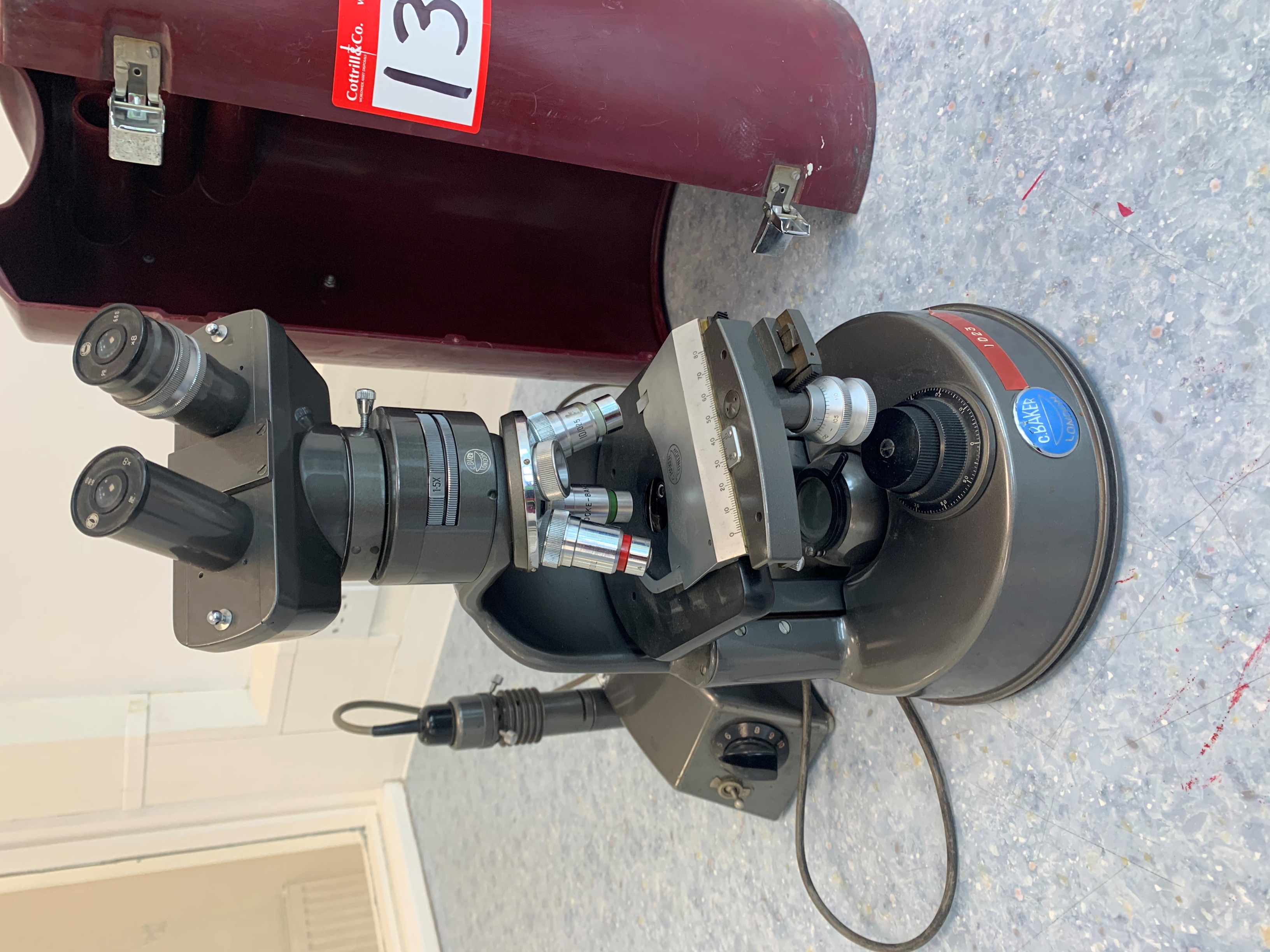 C Baker Microscope