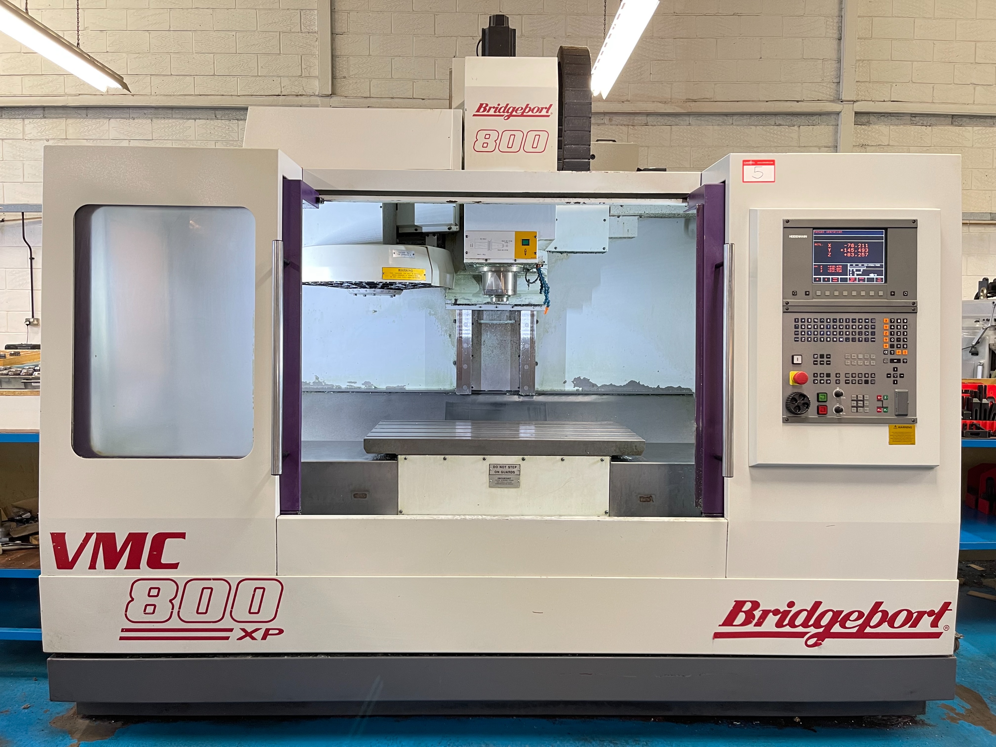 Bridgeport VMC 800XP Vertical Machining Centre