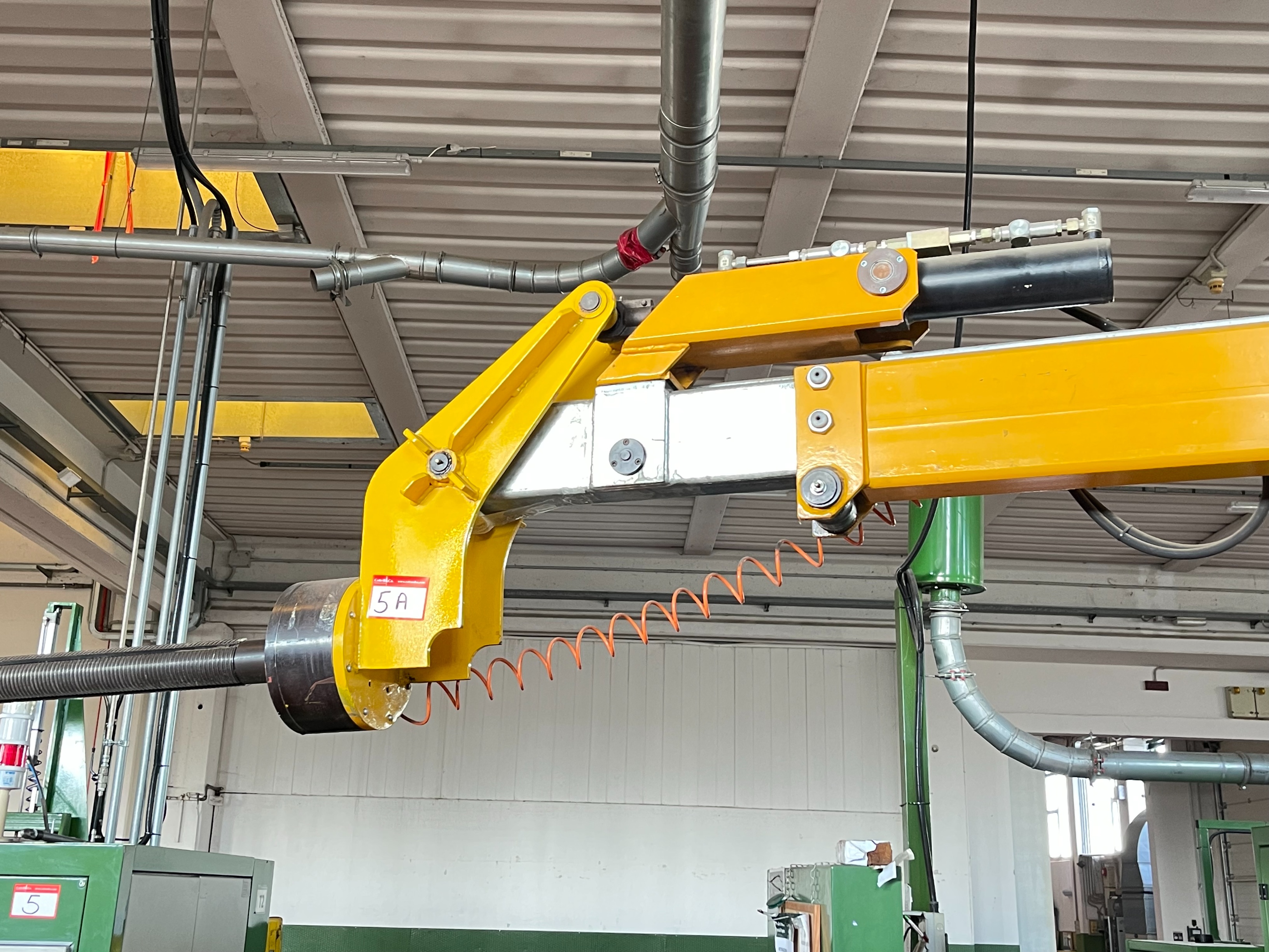 Svecom-PE Model BMS/300-004.AD Semi- Automatic Reel Unloading Arm