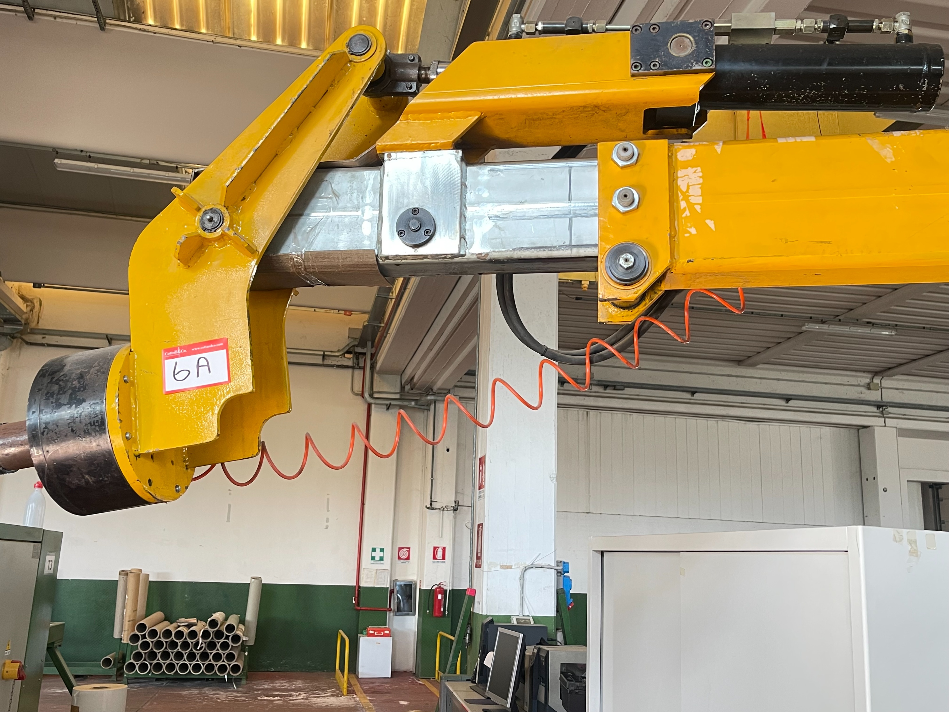Svecom-PE Model BMS/300-001. AA Semi-Automatic Reel Unloading Arm