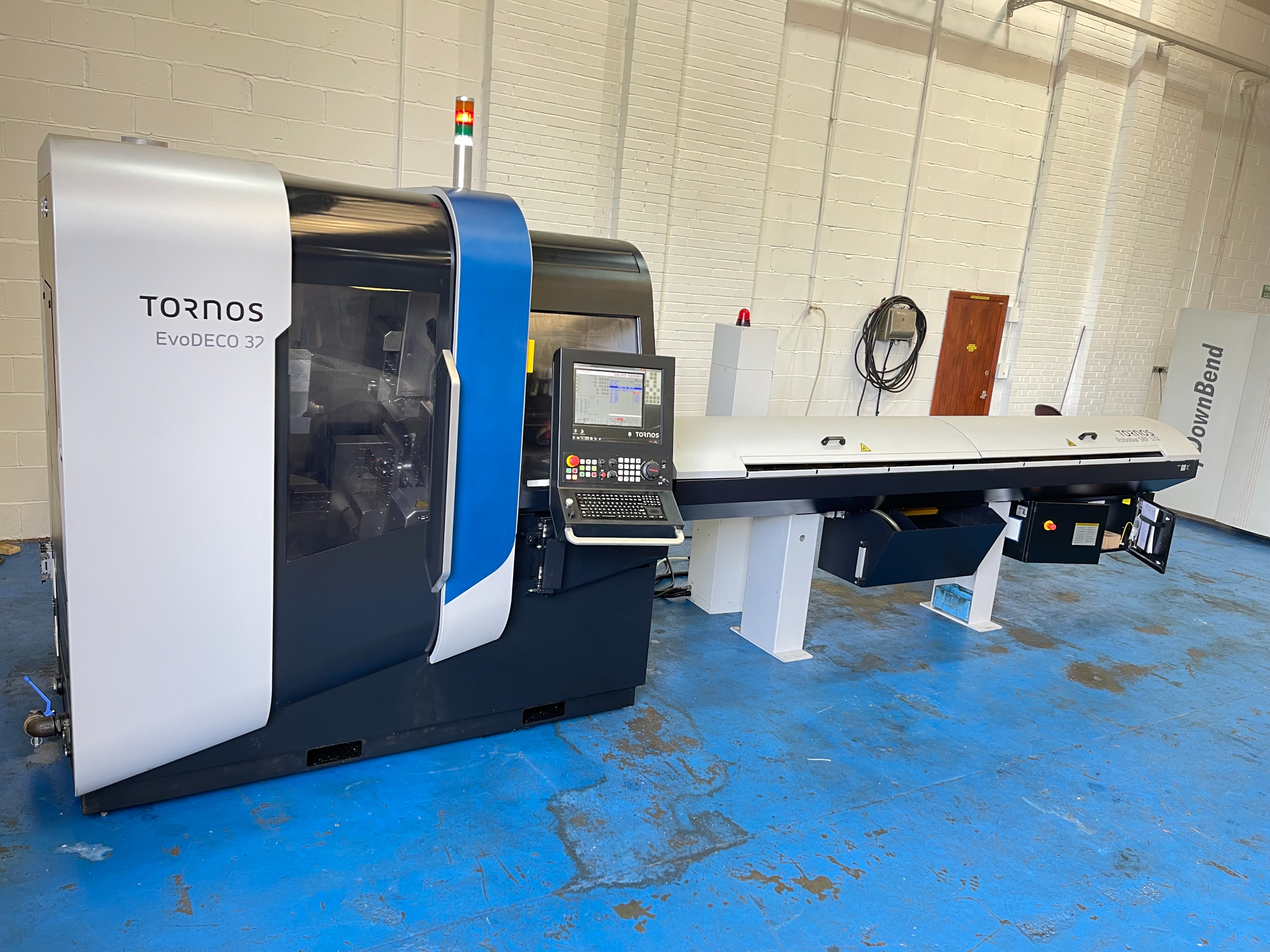 Tornos EvoDeco 32/10 Swiss Type Sliding Head CNC Lathe