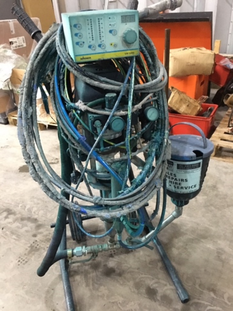 Wagner VM5000 Electro Static Spray Unit on Trolley