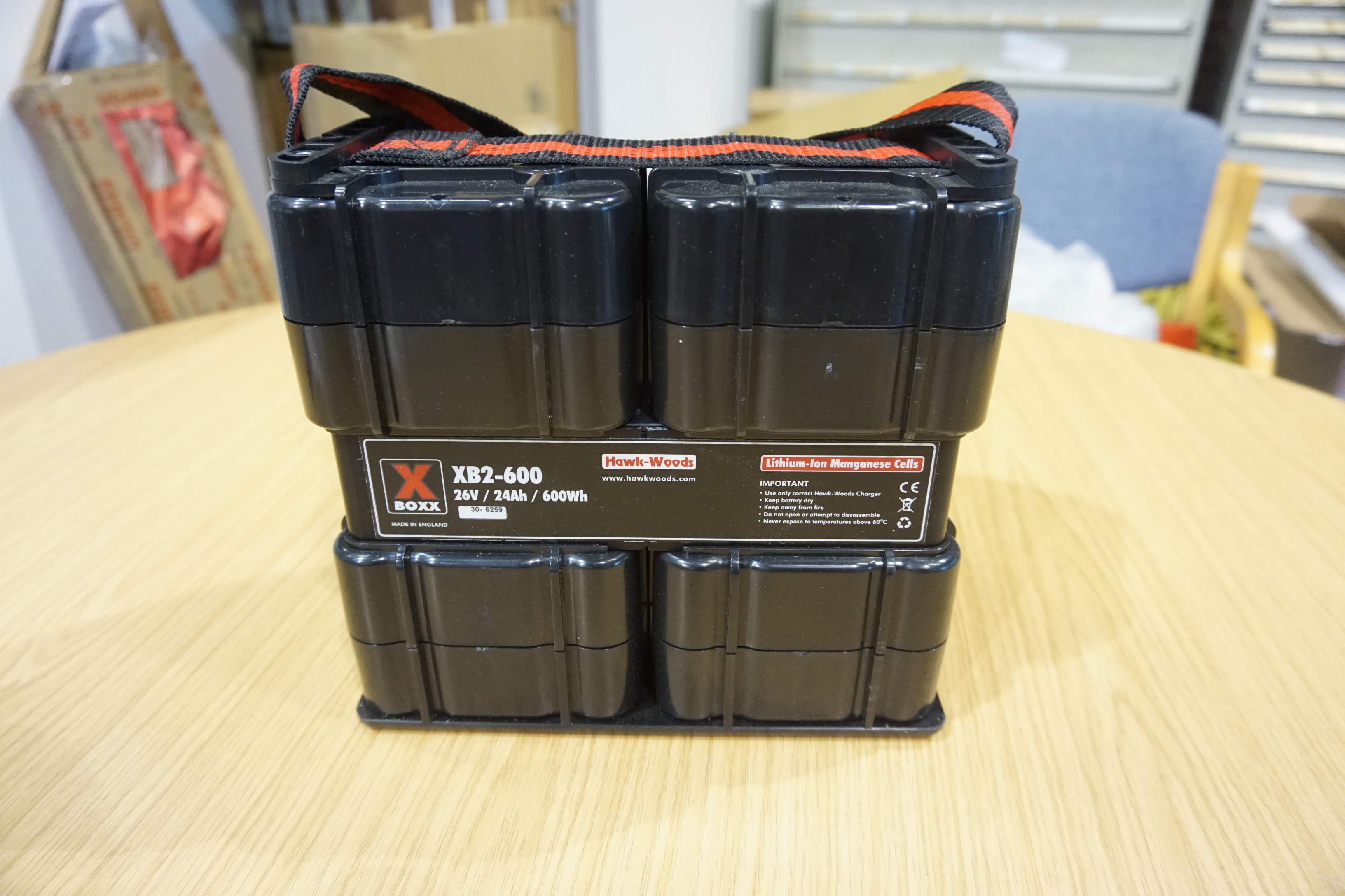 Hawkwoods XB2-600 25.2V – 24Ah – 600wh High Power Battery