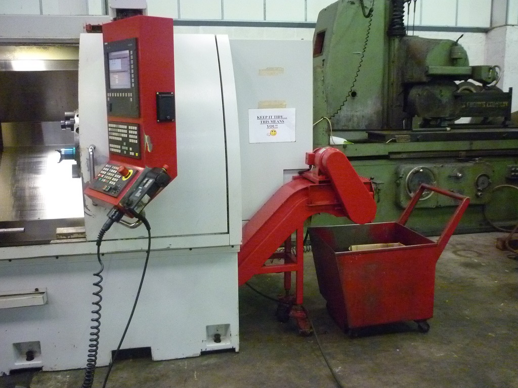 XYZ Vulcan CNC Lathe with Siemens 810D Shop Turn Control