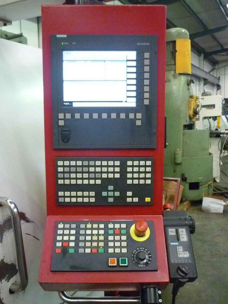 XYZ Vulcan CNC Lathe with Siemens 810D Shop Turn Control