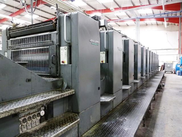 Heidelberg Speedmaster 102 Twelve Colour Perfector Offset Press