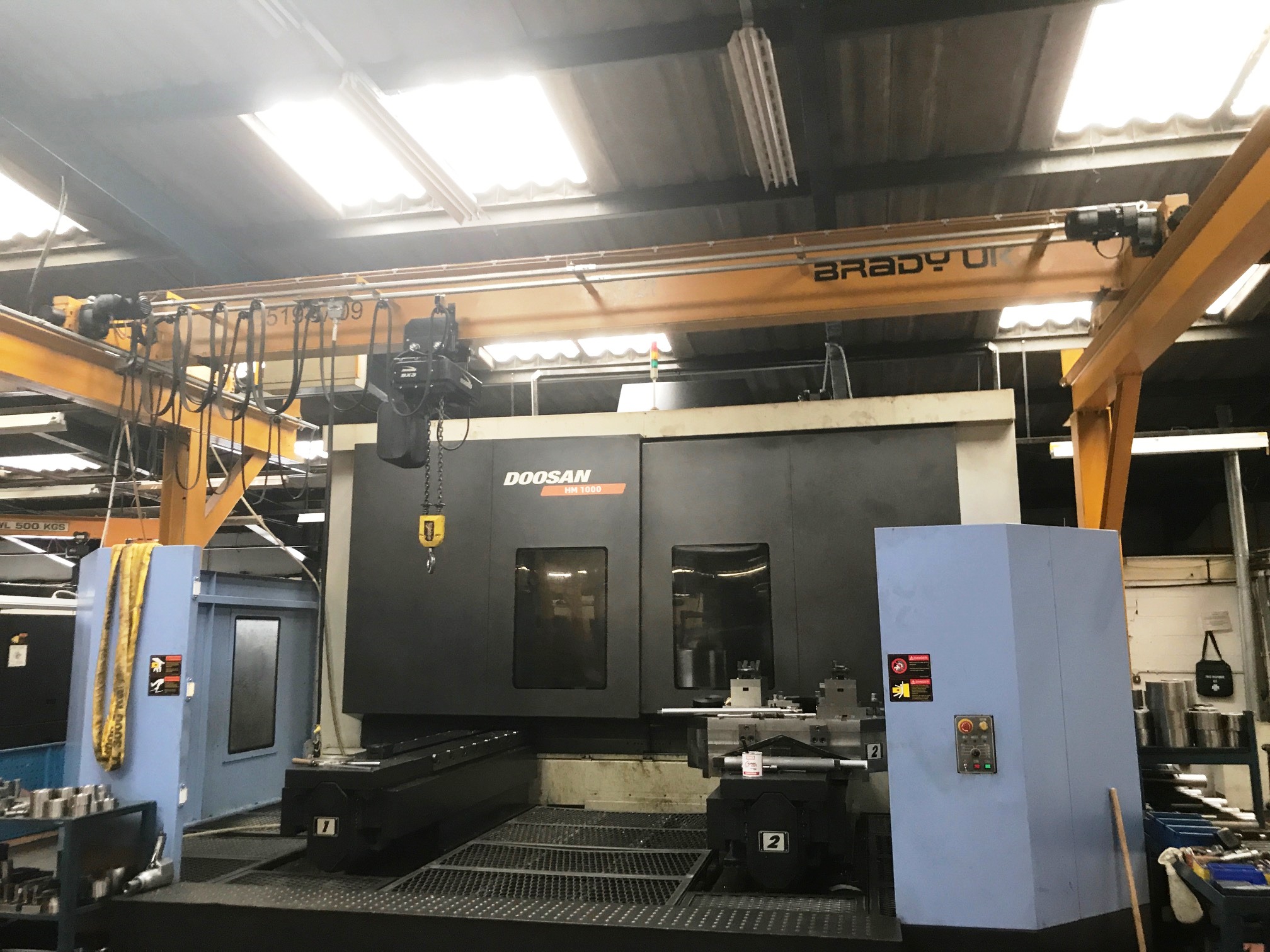 Doosan HM1000 Twin Pallet Horizontal Machine Centre