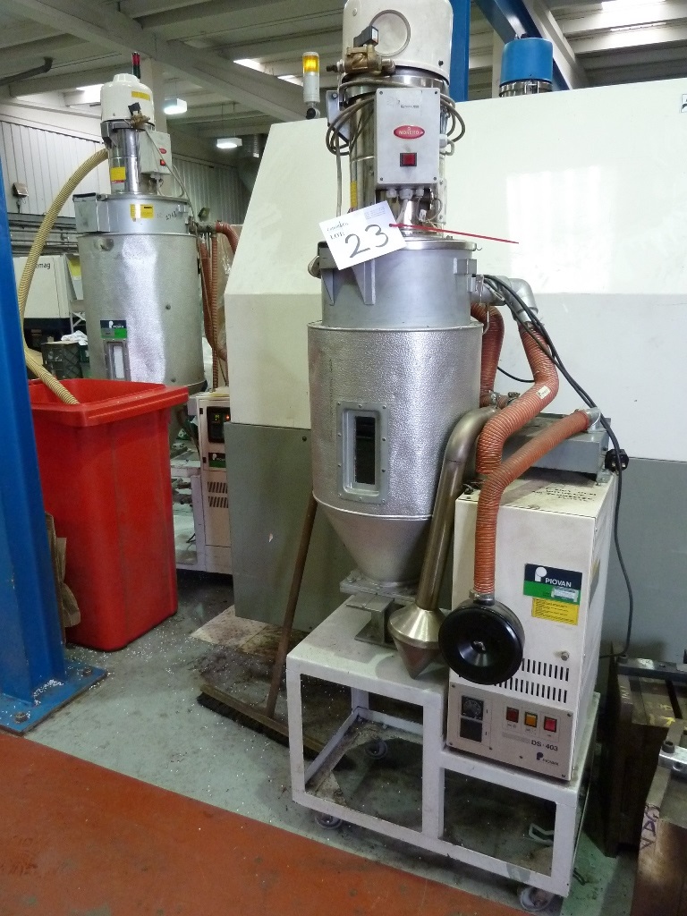 Piovan DS403 Dryer and Hopper