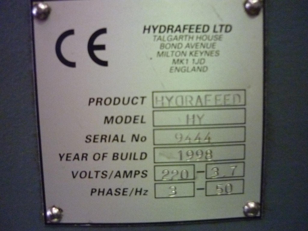 Hydrafeed Bar Feed Model HY